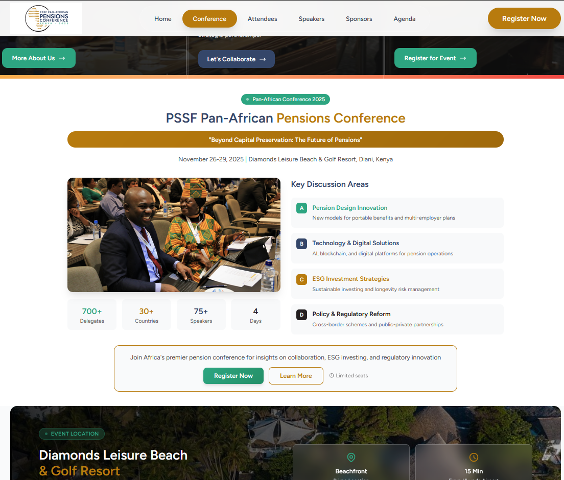 PSSF Pan-African Pensions Conference | PSSF